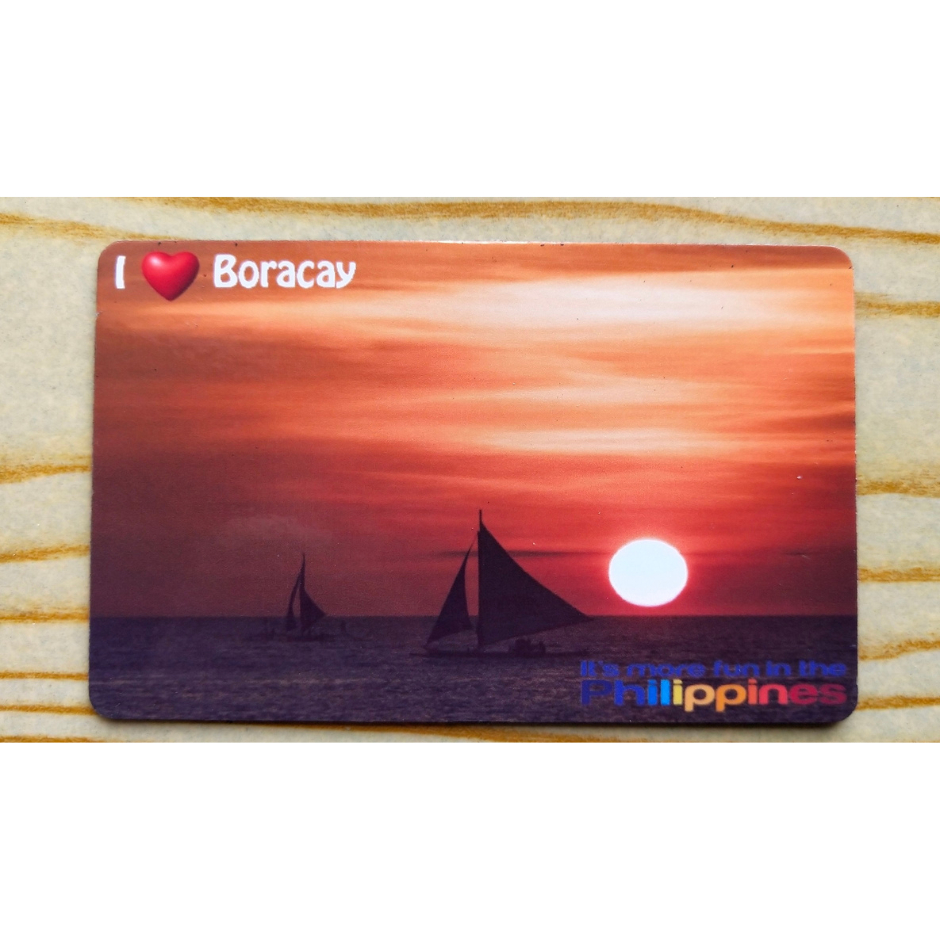 Philippines Tourist Spot Design Rubber Ref Magnet (Hundred Island ...