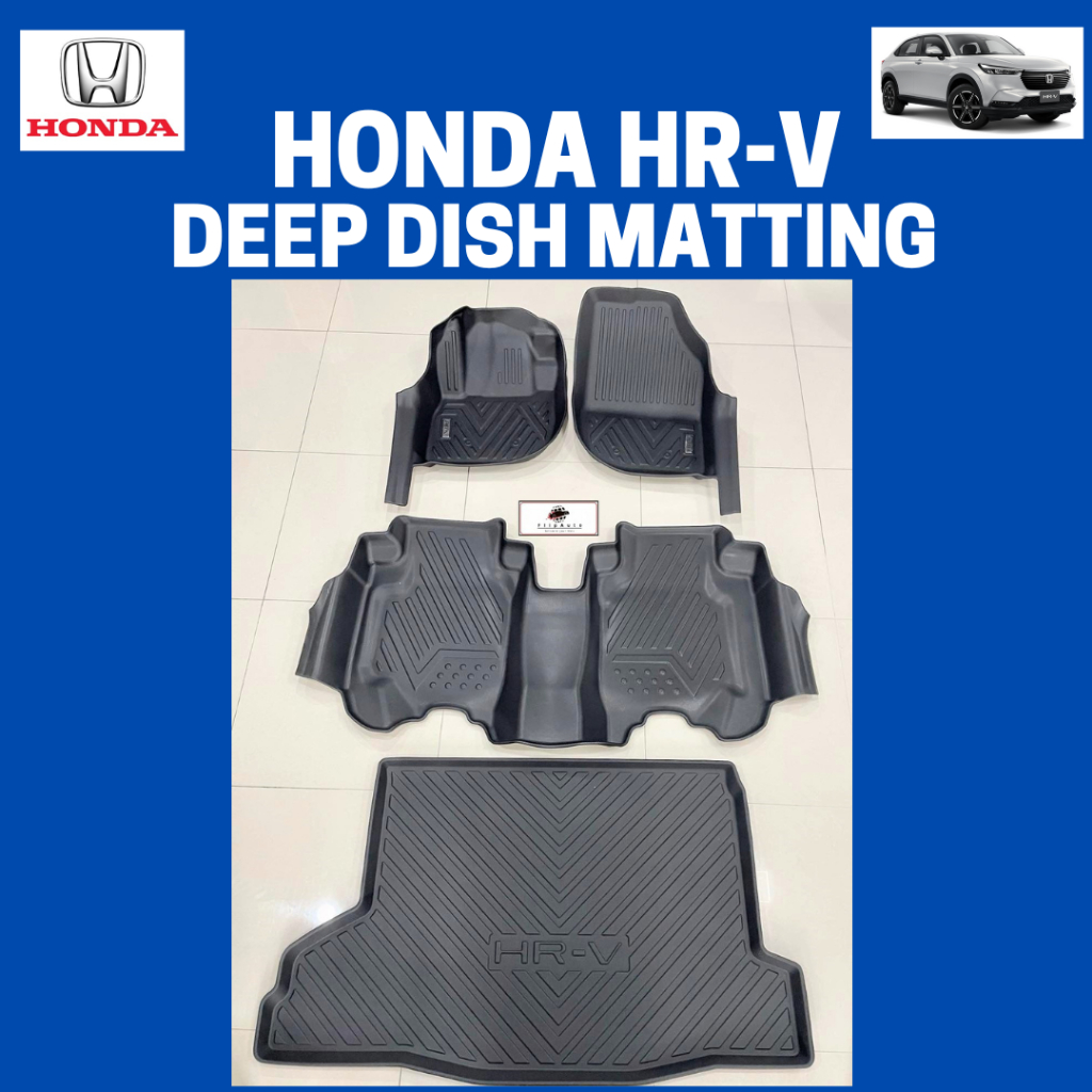 HONDA HR-V HRV 2023-2024 3rd Gen 5D Extended Premium Deep Dish Matting ...