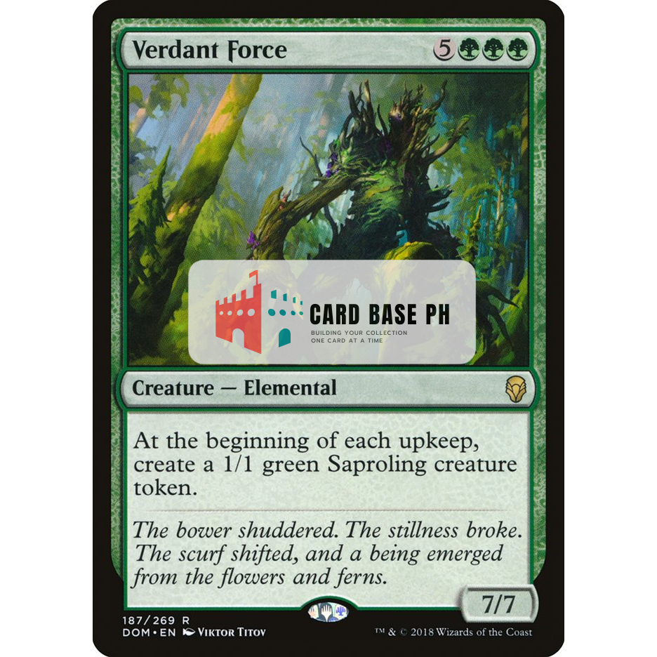 Verdant Force - Magic the Gathering Trading Card | Shopee Malaysia