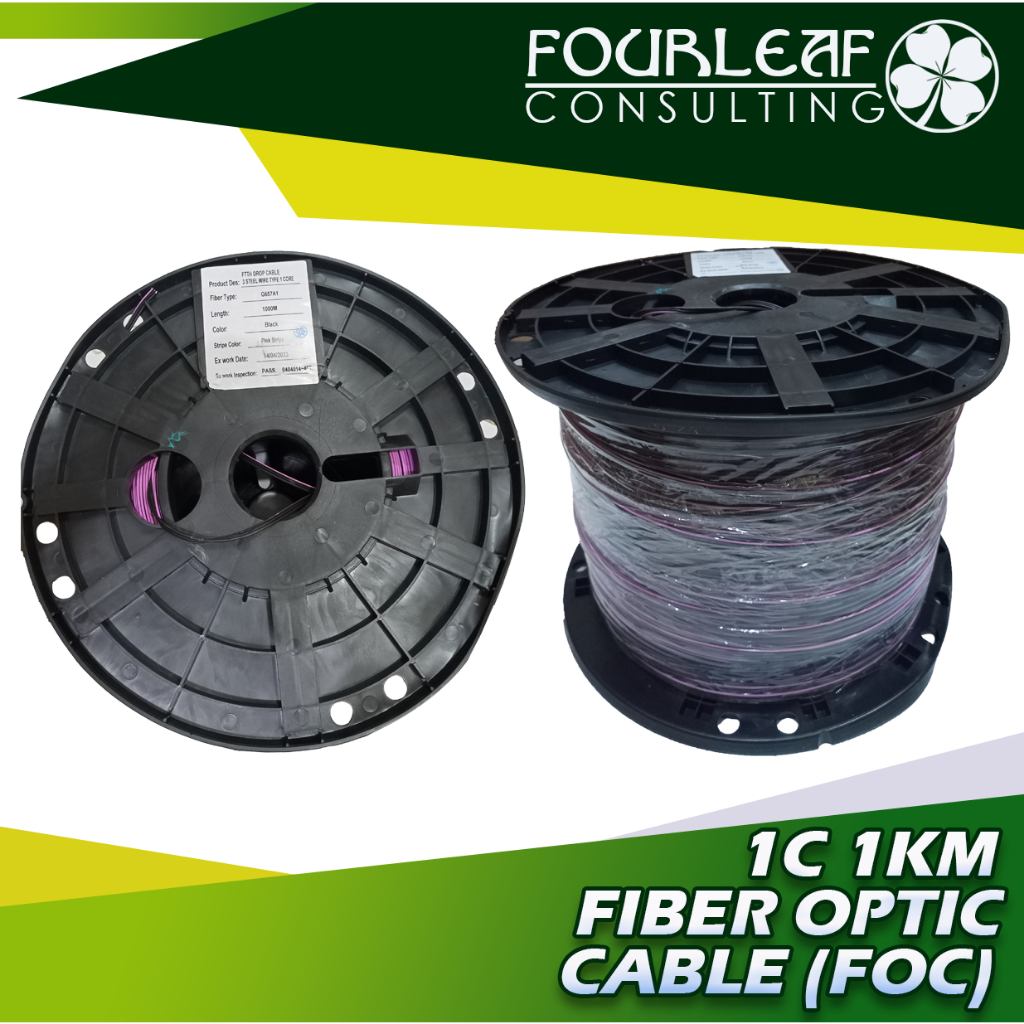 Brand New 1Core 1Km Fiber Optic Cable (FOC) | Shopee Malaysia