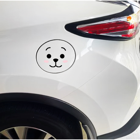 Face emoji BT21 Waterproof Decals for Car Gas Tank Laptop Stickers ...