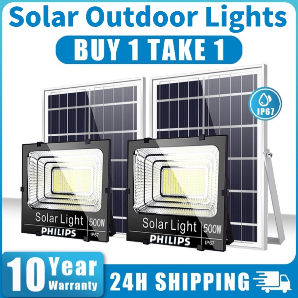 Solar Light 500W Outdoor LED Light Solar Flood Light Waterproof Street ...