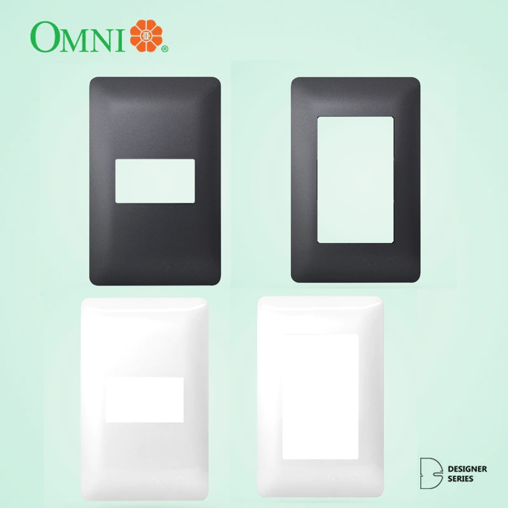 OMNI Designer Series Plate - Available in 1-Gang, 2-Gang and 3-Gang ...