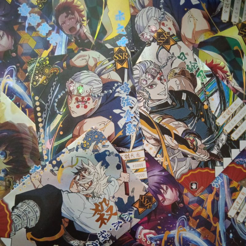 SSR Rarity (batch 2) — Demon Slayer Trading Collectible Cards [read ...