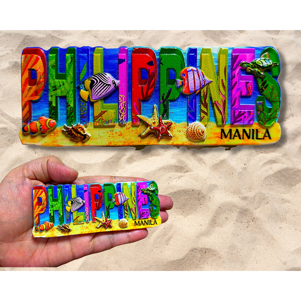 Manila Philippines Ref Magnet Fridge magnet Souvenir | Shopee Malaysia