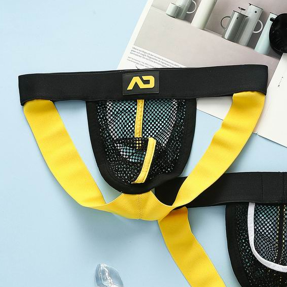 Addicted Men Mesh Jockstrap Bottomless Underwear Sexy Jock Strap Briefs ...