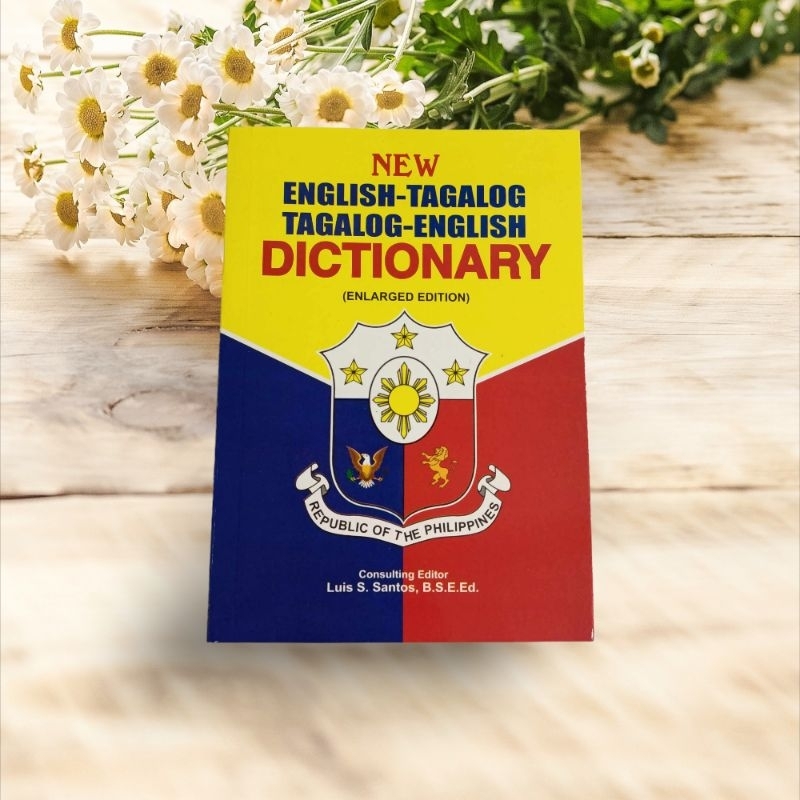 New English-Tagalog Tagalog -English Dictionary By Santos | Shopee Malaysia