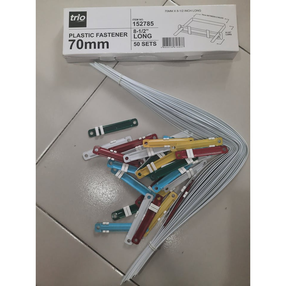 Extra Long PLASTIC FASTENER 70mm (1BOX ) | Shopee Malaysia