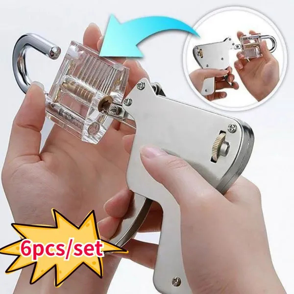 Lock Pick Snap Gun Set Locksmith Door Opener Picking Tool Kit ...