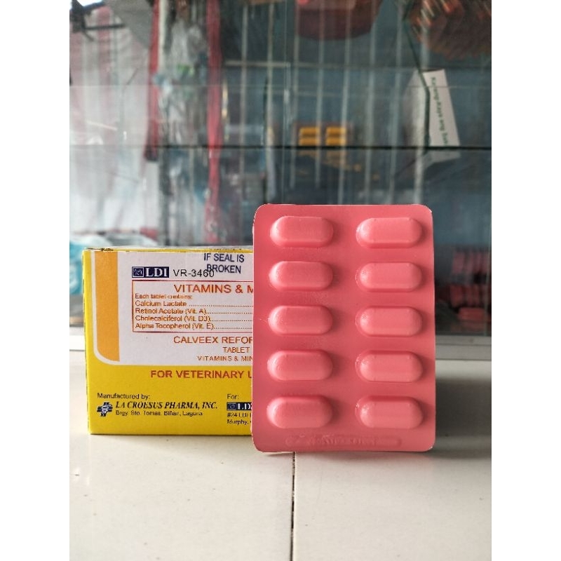 LDI Calveex Calcium sold 10 tablets | Shopee Malaysia