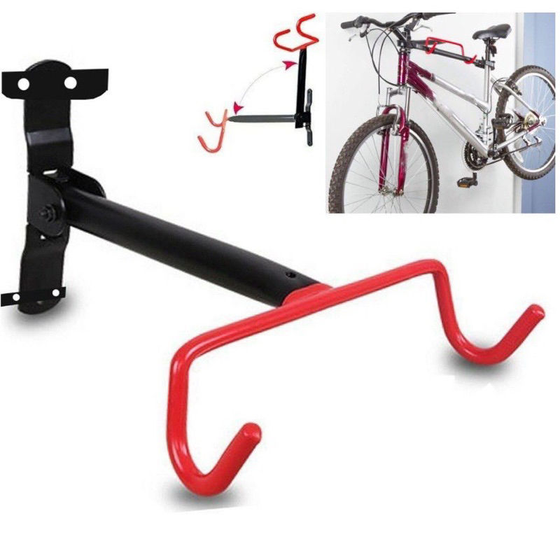 Horizontal Wall Mount Bike Hanger Display Rack Bike Accessories ...