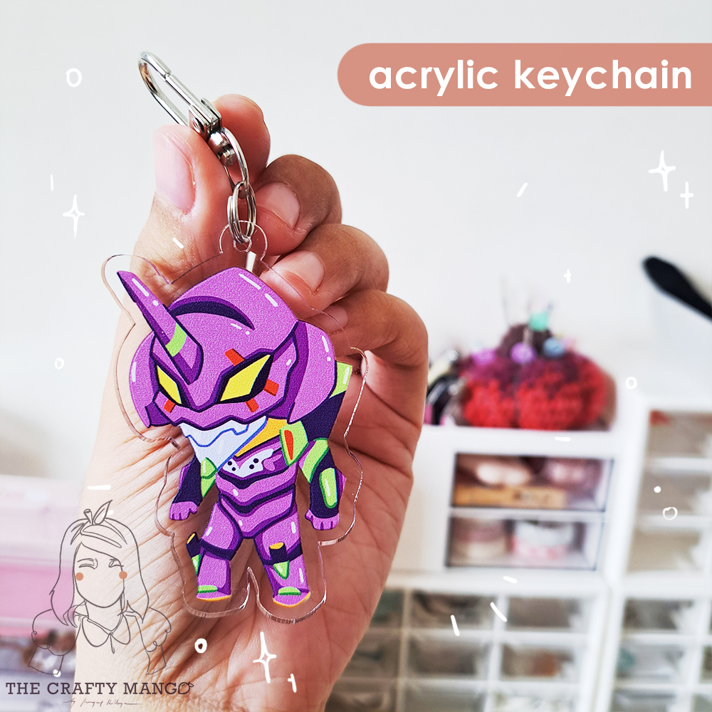 Neon Genesis Evangelion Keychains | anime fanart chibi keycharm | KYEVA ...