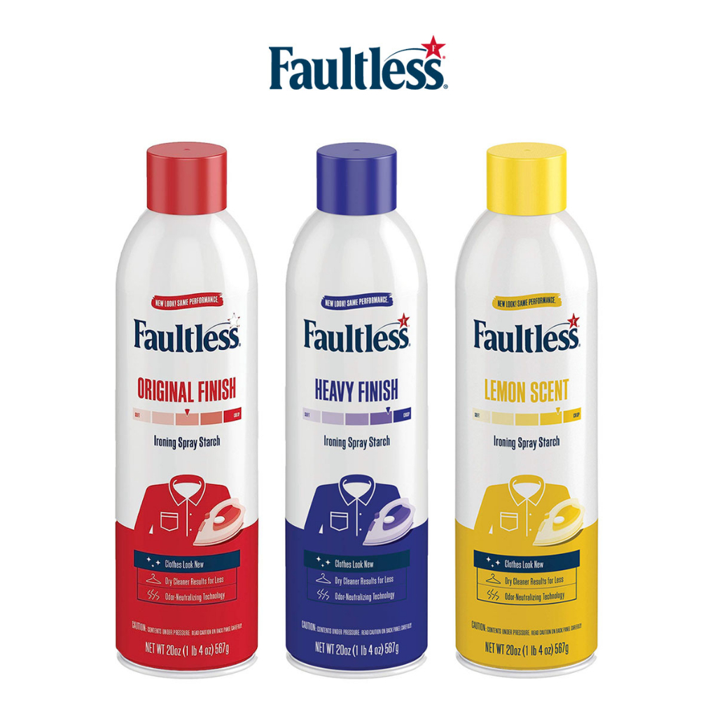 Faultless Ironing Spray Starch (567g) | Shopee Malaysia