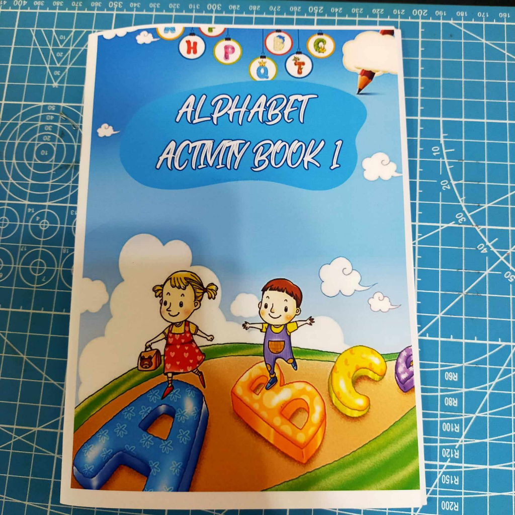 LEARNING ALPHABET ACTIVITY BOOK 1 A5 SIZE | Shopee Malaysia
