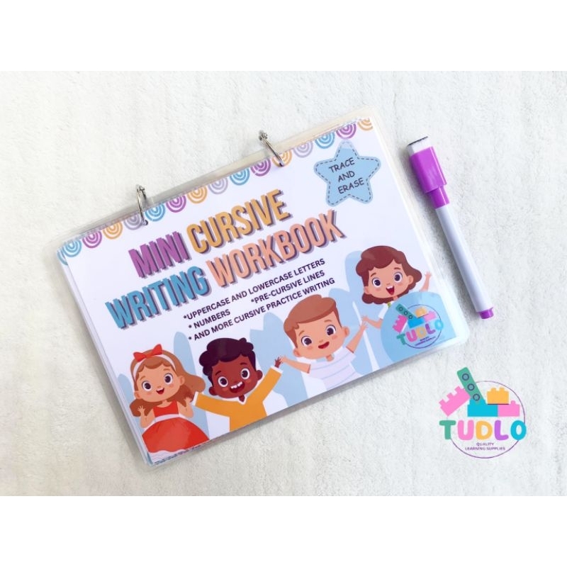 CURSIVE WRITING WORKBOOK (trace and erase) | Shopee Malaysia