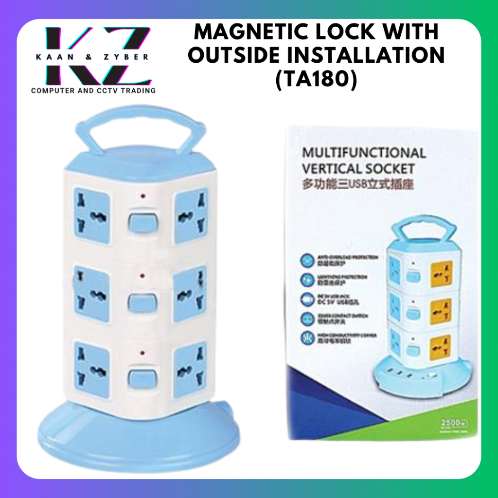 LUCKY HAWK MULTIFUNCTIONAL VERTICAL SOCKET 3 LAYER (2USB, 11SOCKET ...