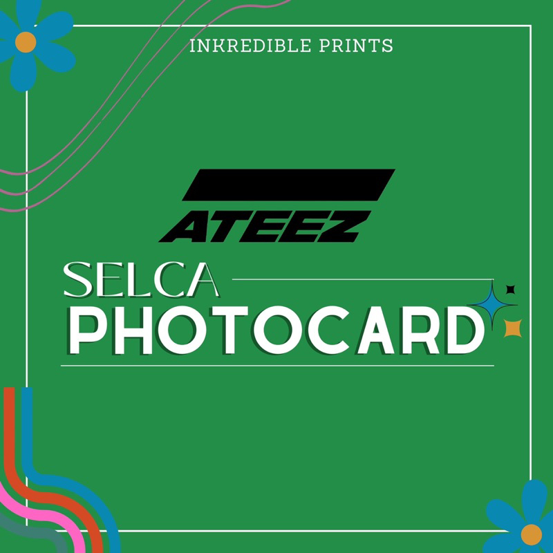 ATEEZ MEMBER “SELCA” PHOTOCARD SET (UNOFFICIAL) | Inkredible Prints ...