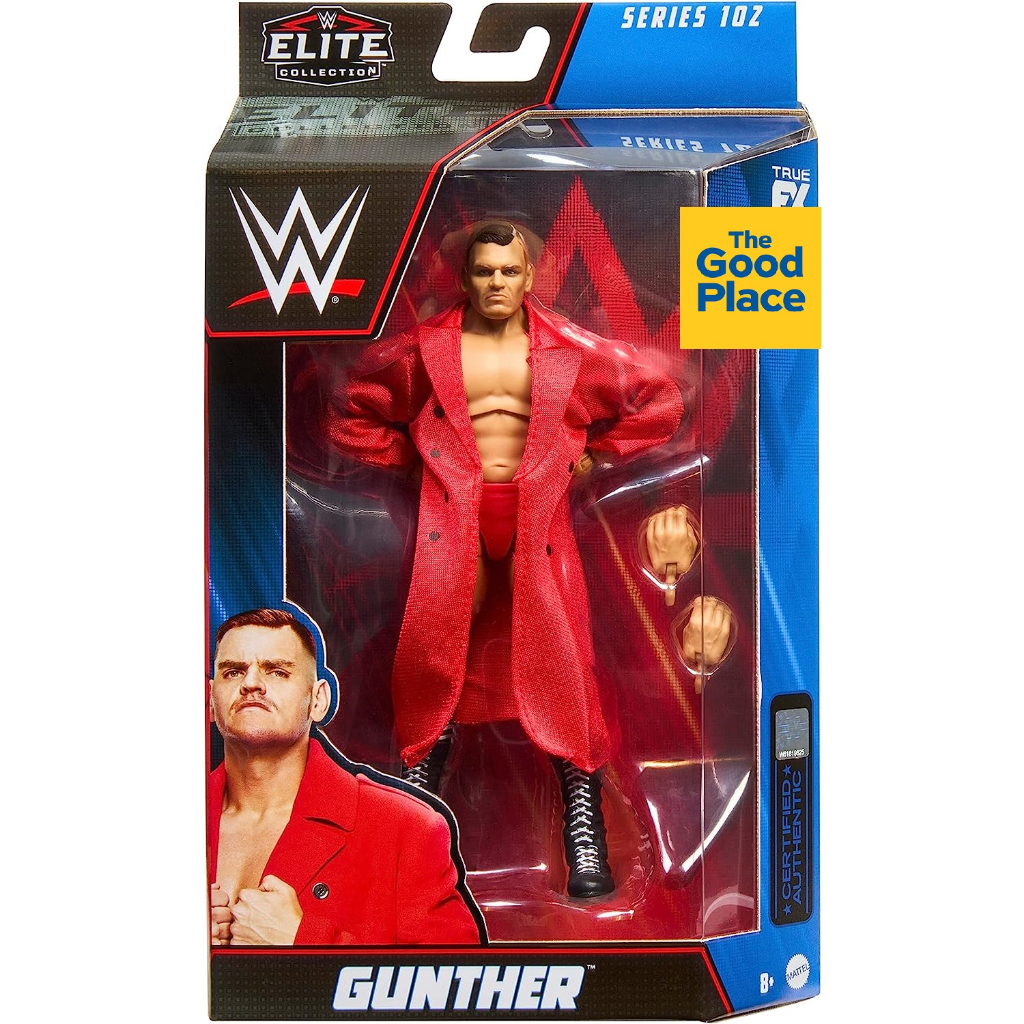 MATTEL WWE Elite Collection Series 102 Gunther Figure With Accessories ...