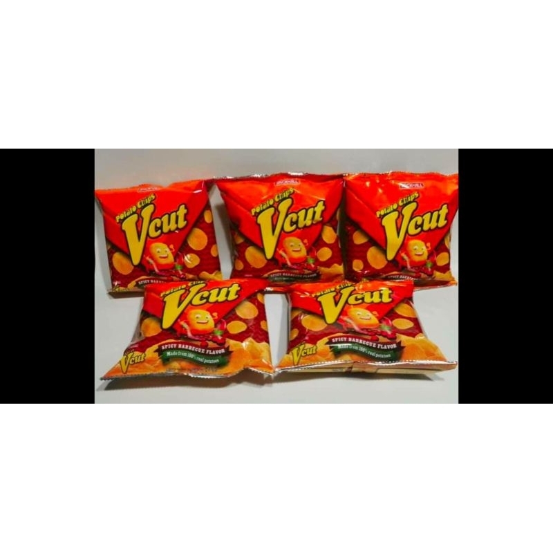 5 Packs of Vcut Spicy Barbecue (25g) | Shopee Malaysia