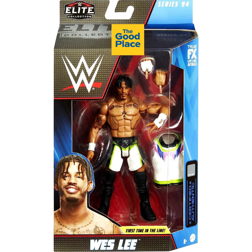 MATTEL WWE Elite Collection Series 94 Wes Lee Figure With Accessories ...