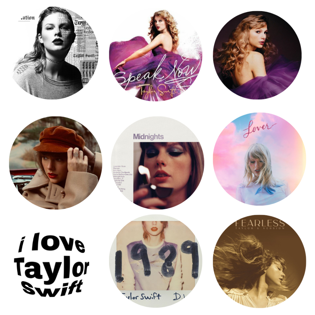 Taylor Swift Album Cover Button pins | Shopee Malaysia