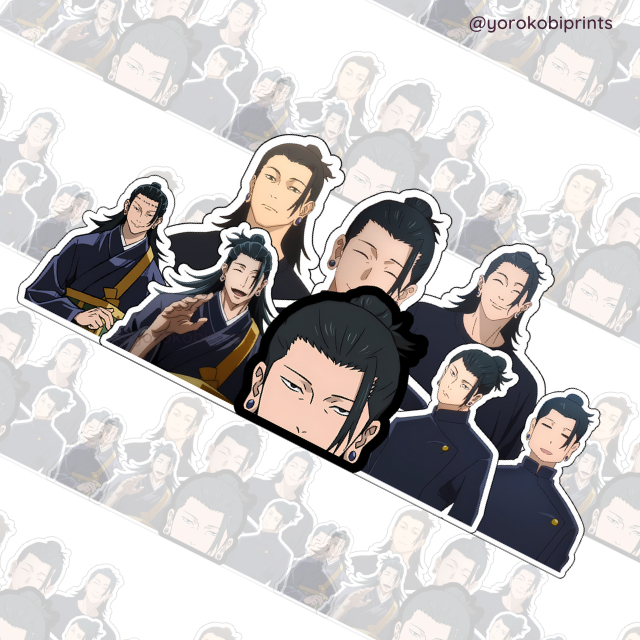 Suguru Geto - Jujutsu Kaisen - Peeker, Icon - Waterproof Laminated ...