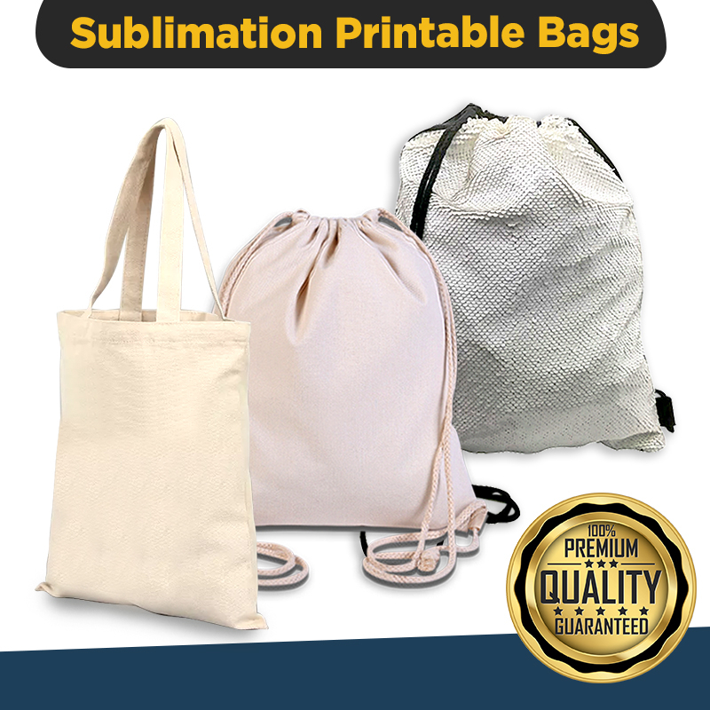 Sublimation Bag (Shoulder Bag // Drawstring Bag) | Shopee Malaysia
