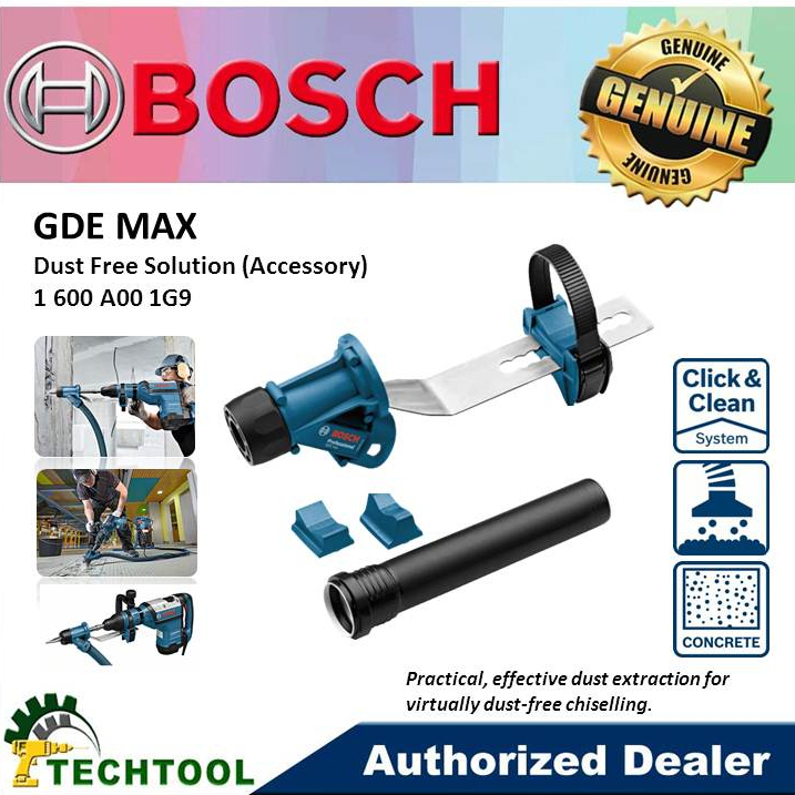 Bosch Dust Free Solution (Accessory) Dust extraction for virtually dust ...