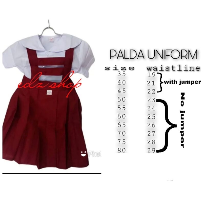 Terno blouse &skirt school uniform.all collors available | Shopee Malaysia