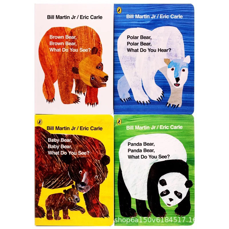 brown bear collection hungry caterpillar board book collection eric ...