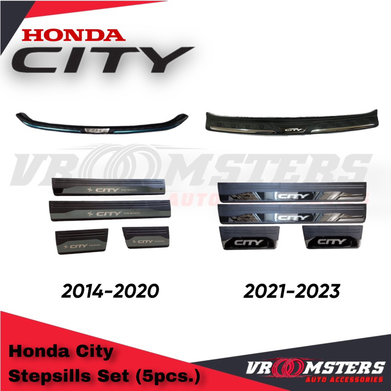 Honda City 2014-2024 Rear Stepsills Set Vroomsters | Shopee Malaysia
