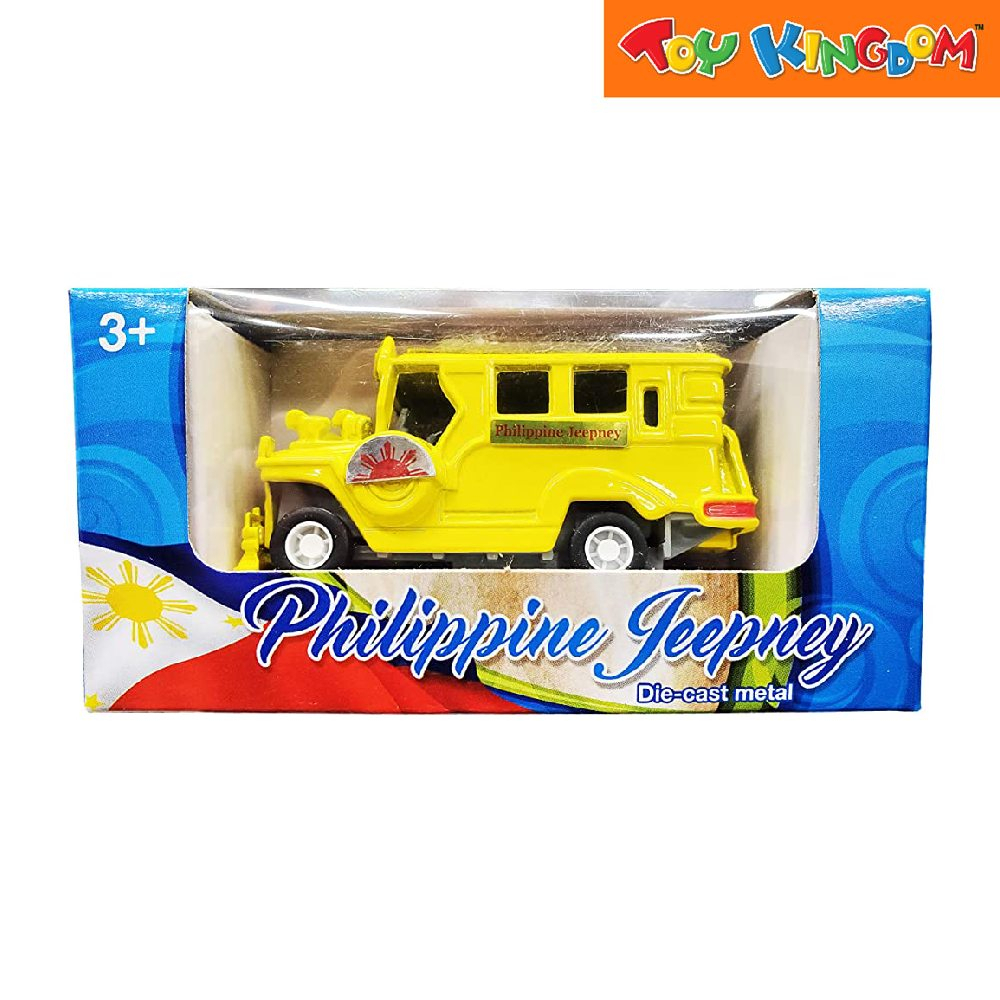 Craft Philippine Jeepney Yellow Die-cast Vehicle | Shopee Malaysia