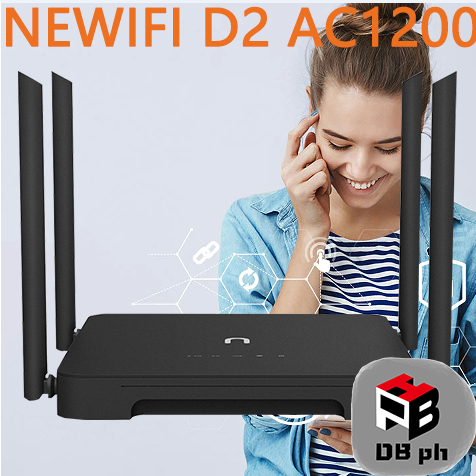 Newifi 3 D2 Dual Band Gigabit AC1200 WiFi Router Access Point | and Powerful Wireless Route ...