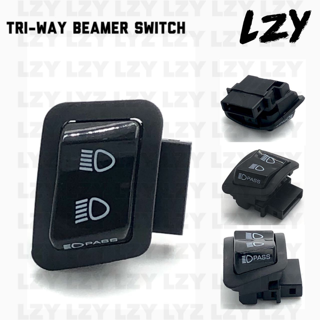 Honda Tri Switch with Passing Headlight Beamer Hi/Low Pass Switch for ...