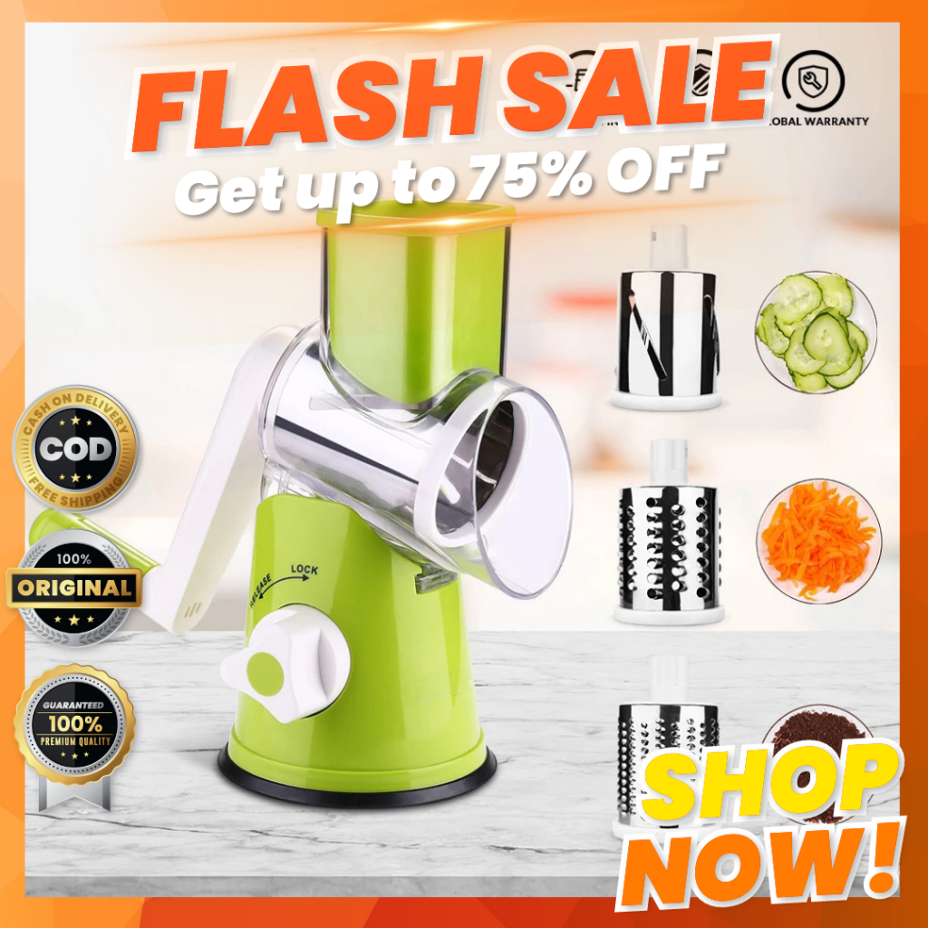 Multi-function Rotary Grater Vegetable Shredded Potato Machine ...