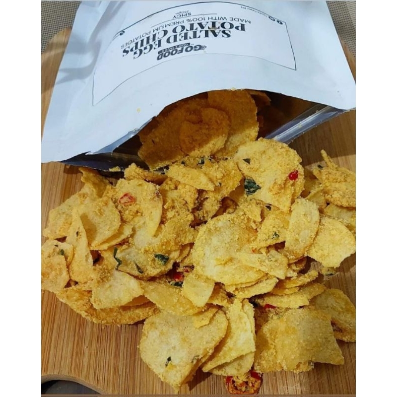 Salted Egg Potato Chips by God's Favor PH | Shopee Malaysia