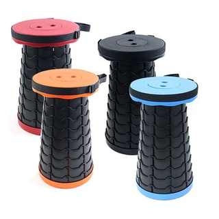(CAMPING CHAIR) - Durable Plastic Stool Chair Adjustable 25-45cm ...