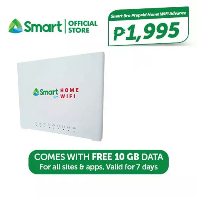 Smart Bro Prepaid Home WiFi Cat 6 LTE-Advanced | Shopee Malaysia
