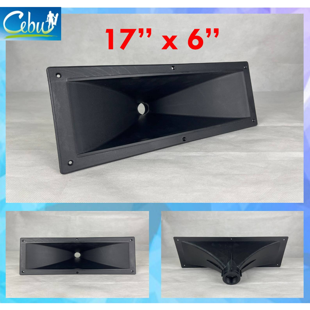 17 x 6 inches Horn plastic thread type for tweeter driver unit ( HARD ...