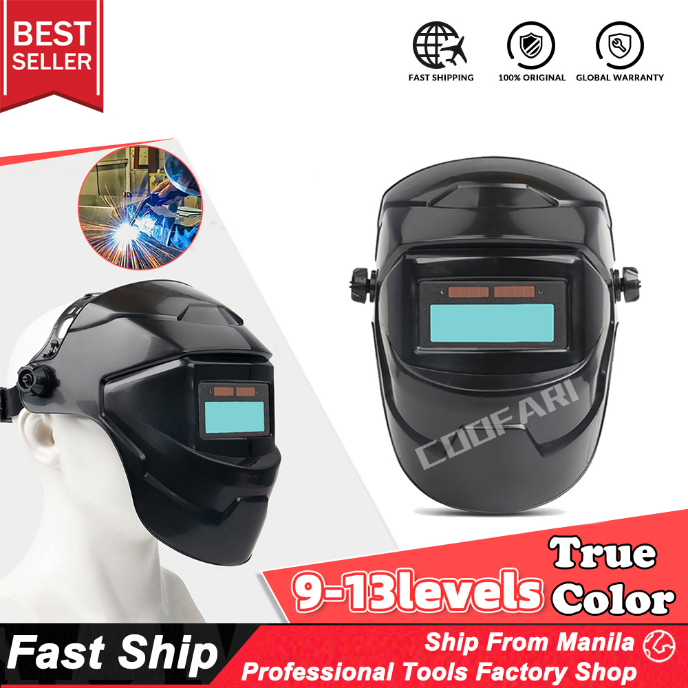 Welding Helmet Welder Mask Solar Auto Darkening Welding Helmet Goggles ...