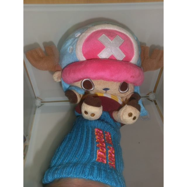 One piece golp Chopper hand puppet plush- 23cm head to feet [japan ...
