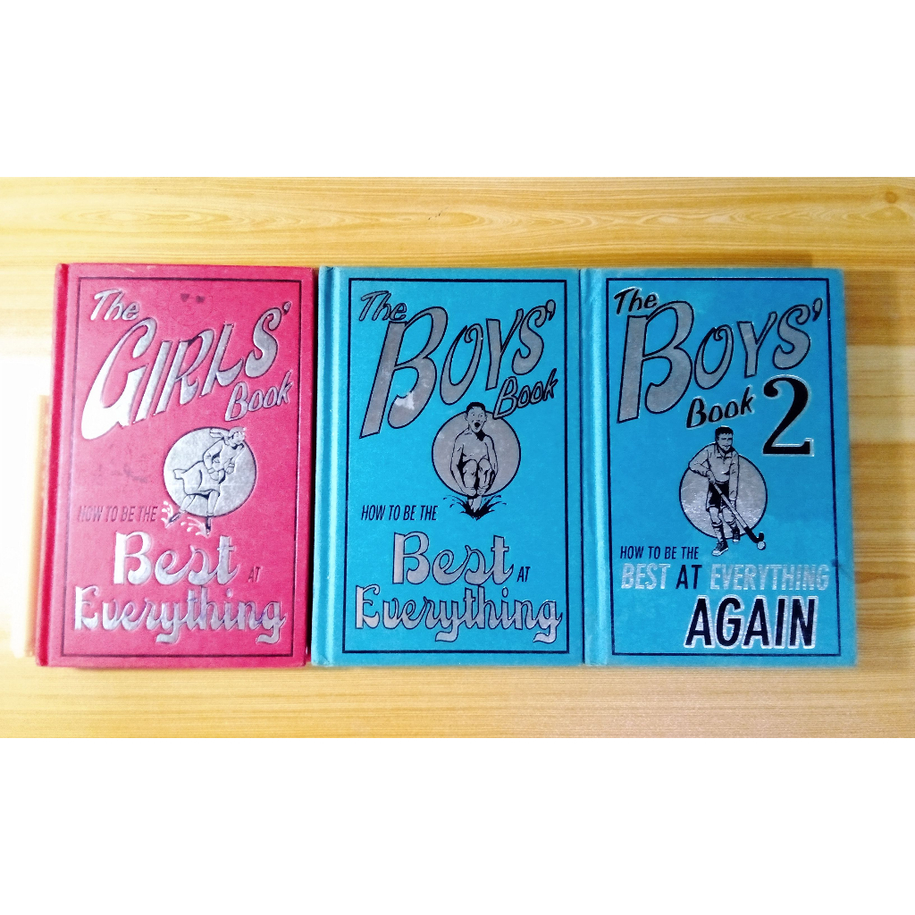 (Pre-Loved) How To Be The Best In Everything Assorted Books | Shopee ...