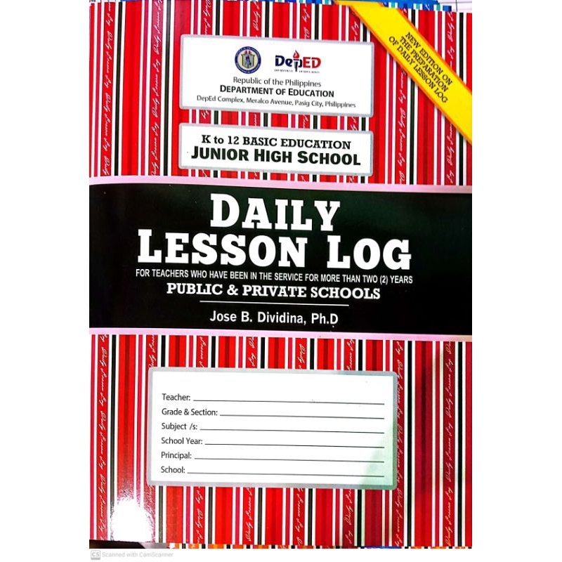Daily Lesson Log Public and Private Schools | Shopee Malaysia