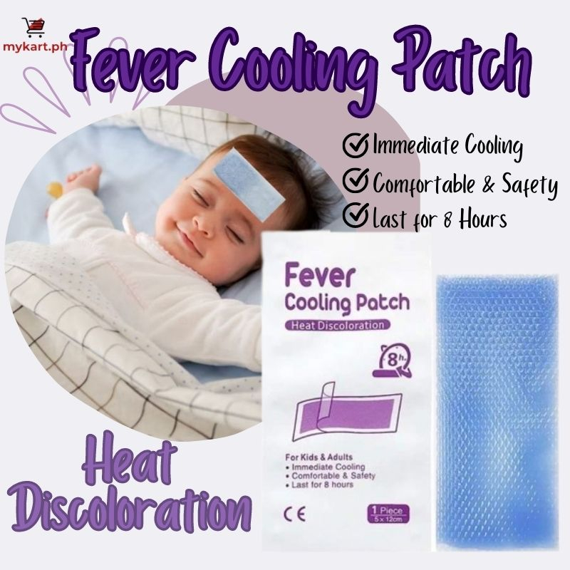 1 Box Fever Cooling Patch Heat Discoloration for Kids & Adults ...