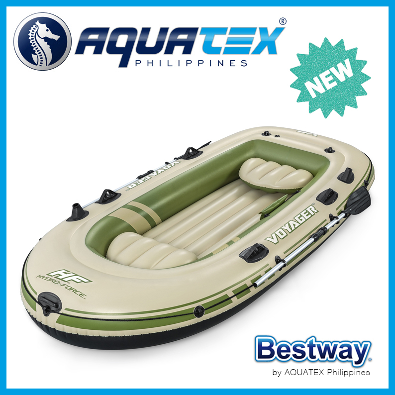BESTWAY 65164 Hydro-ForceTM Voyager X3 Raft Set - Inflatable Boat ...