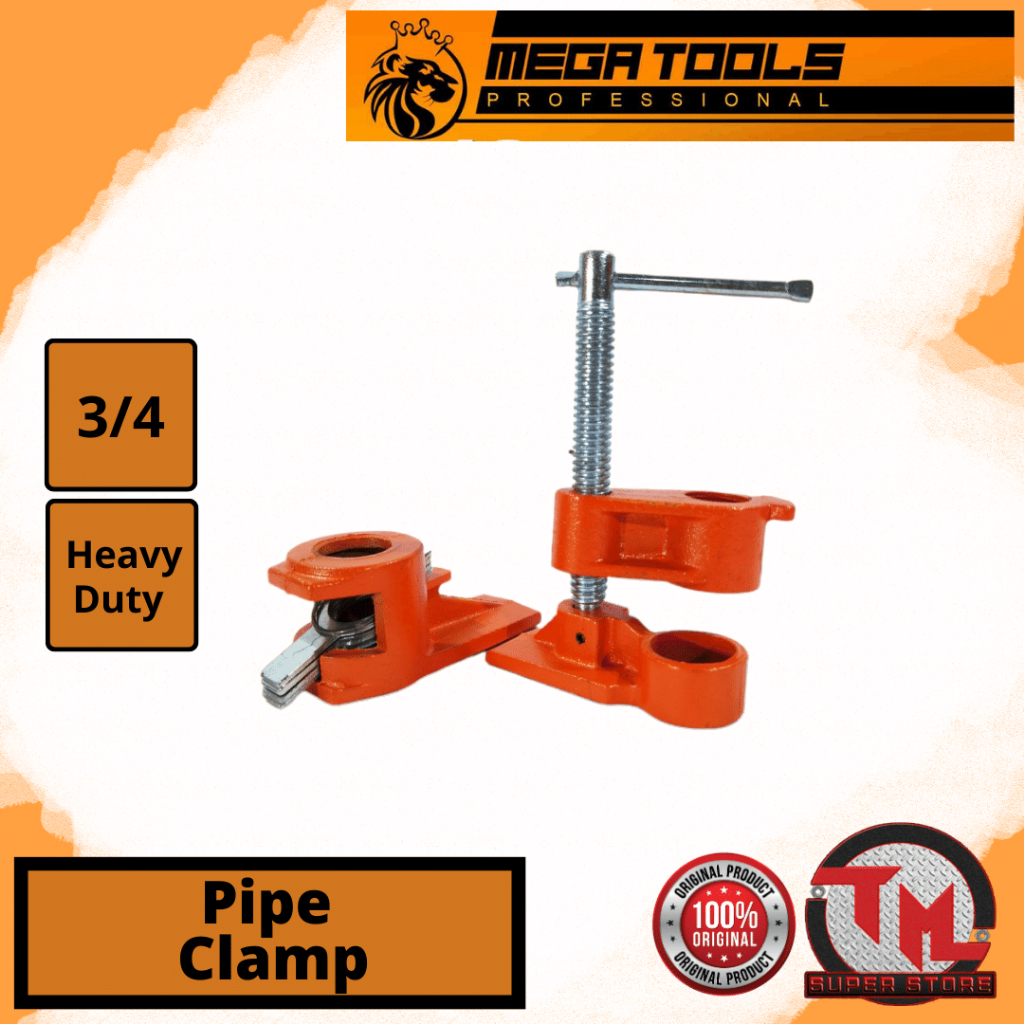 MEGA Pipe Clamp 3/4" • Tm ss | Shopee Malaysia
