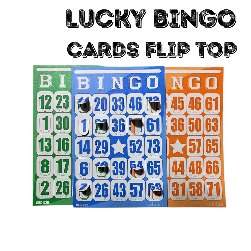(Positivity) Lucky Bingo Cards sold by 100s and 50s | Shopee Malaysia