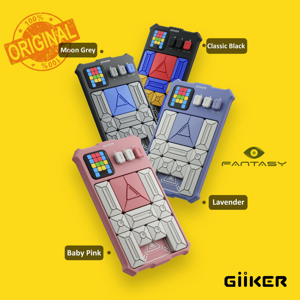 GiiKER Super Slide Puzzle Games Featuring 500+ Challenges Brain Teaser ...