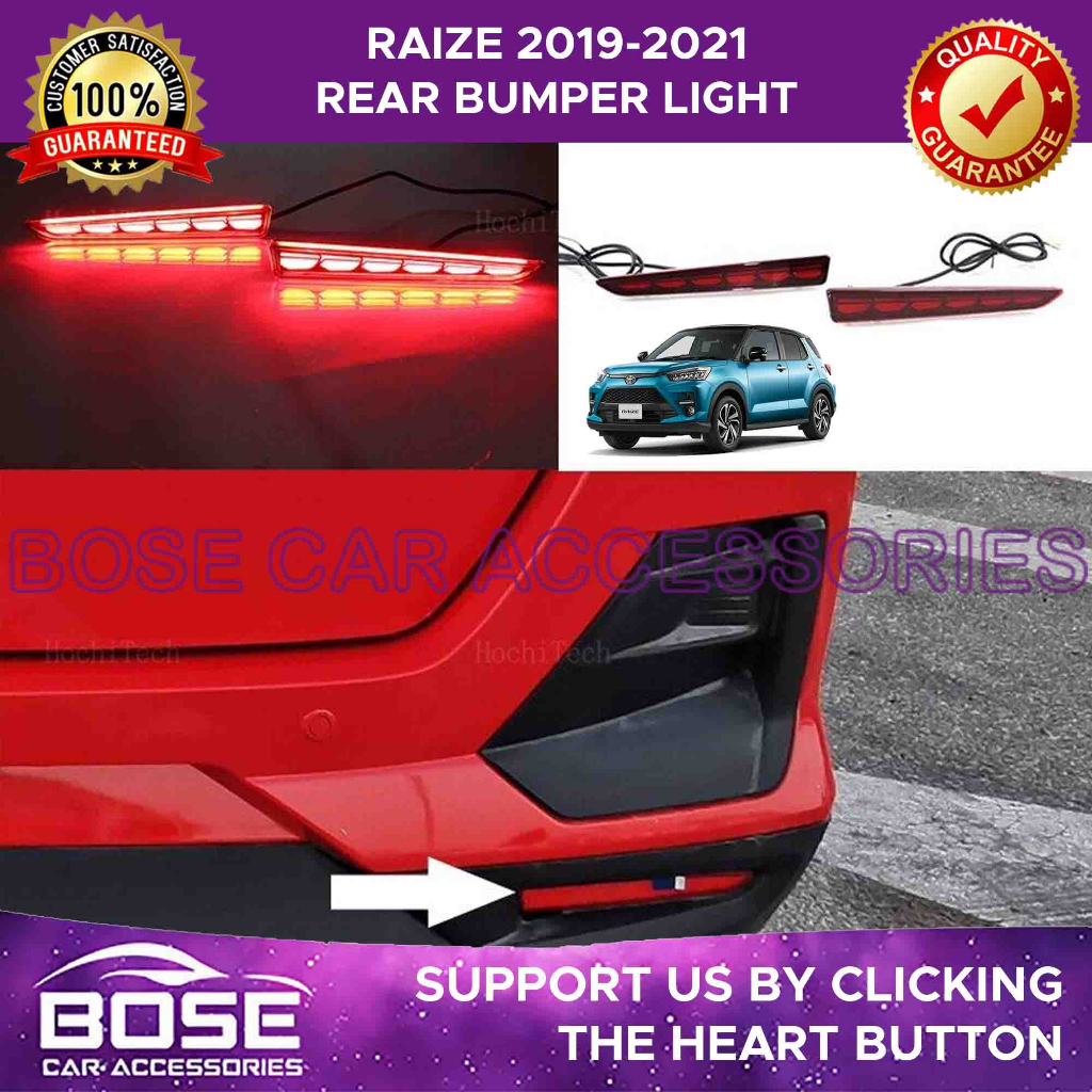 Toyota Raize 2019 - 2021 LED Rear Bumper Light High Quality RBL ...