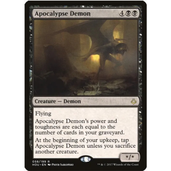 Apocalypse Demon - Hour of Devastation (HOU) | Shopee Malaysia